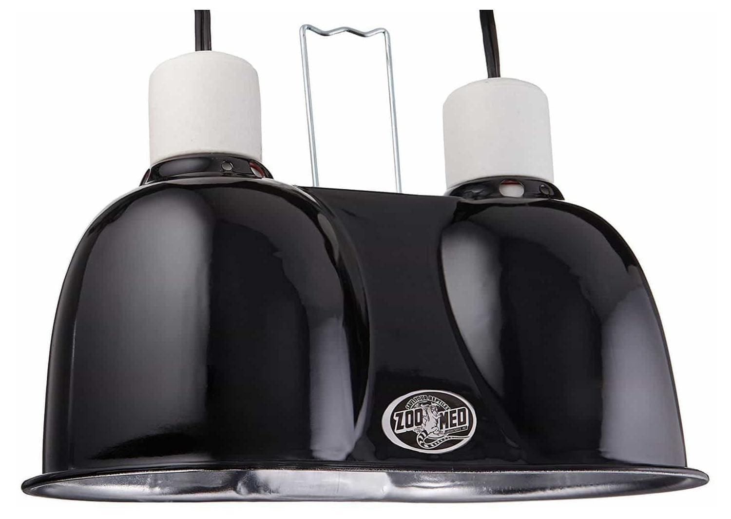 ZooMed Dual Mini Dome Light Fixture Reptile Light Fixture Gecko UV ...